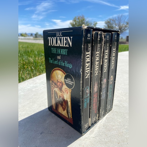 Vintage | Other | Vintage Jrr Tolkien Book Set The Hobbit The Lord Of ...